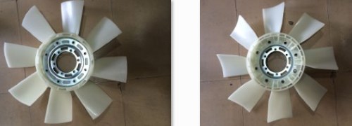 Japanese Truck Parts Engine Cooling Fan Blade / Radiator Fan For ISUZU ...